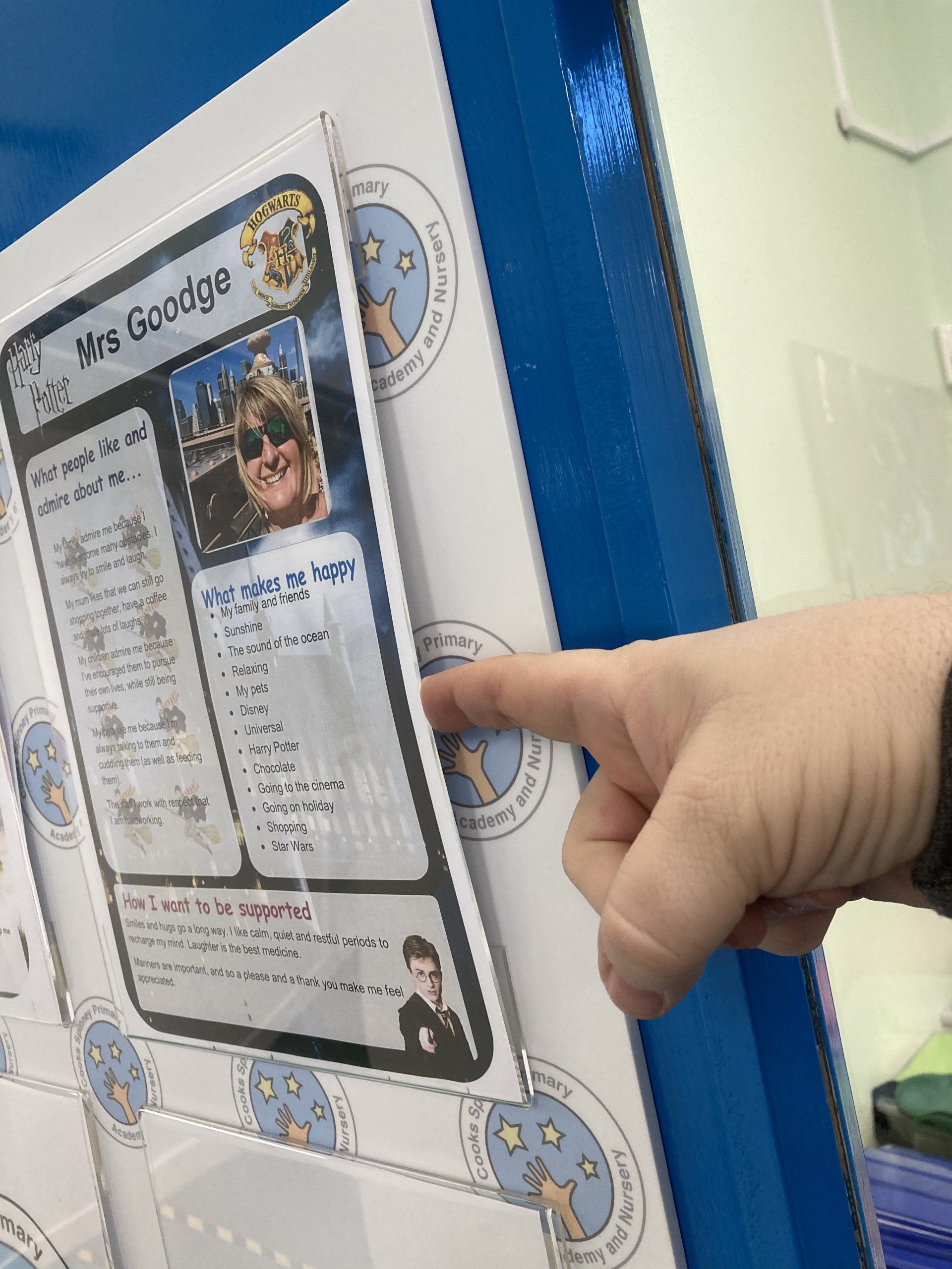 Easy board display important information quickly and easily