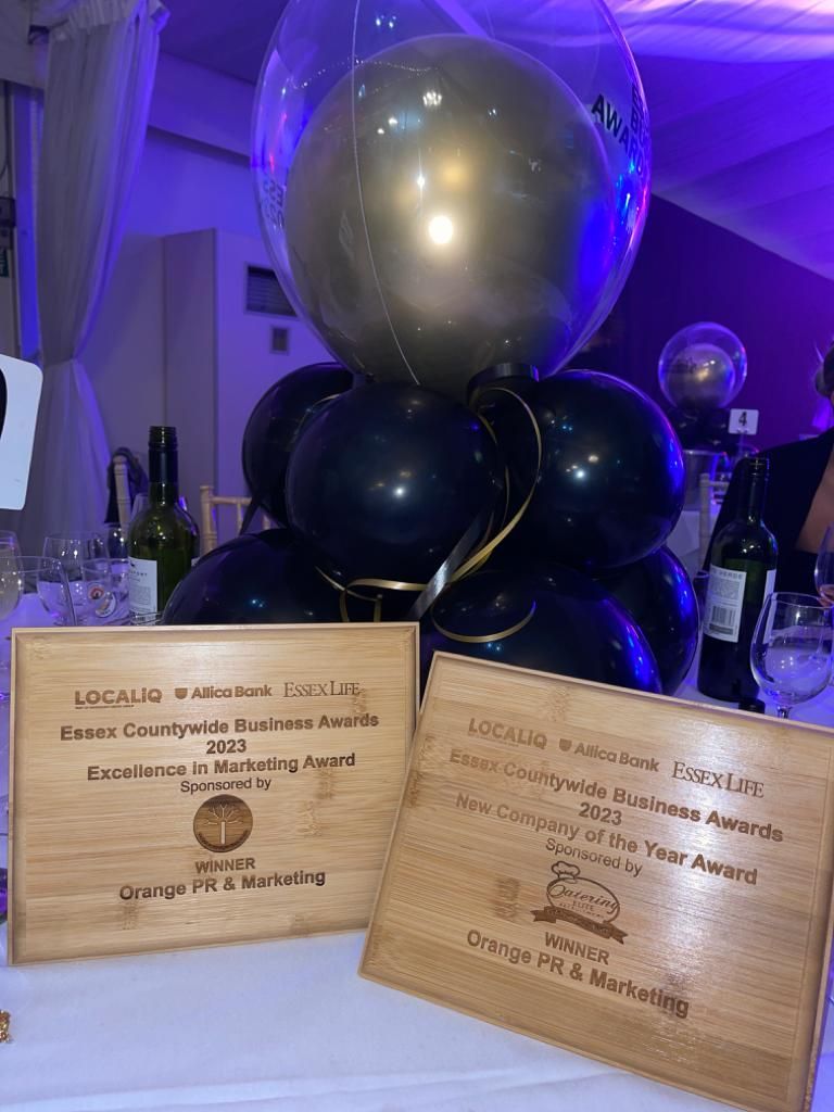 ORANGE PR AND MARKETING PROUD TO WIN TWO AWARDS
