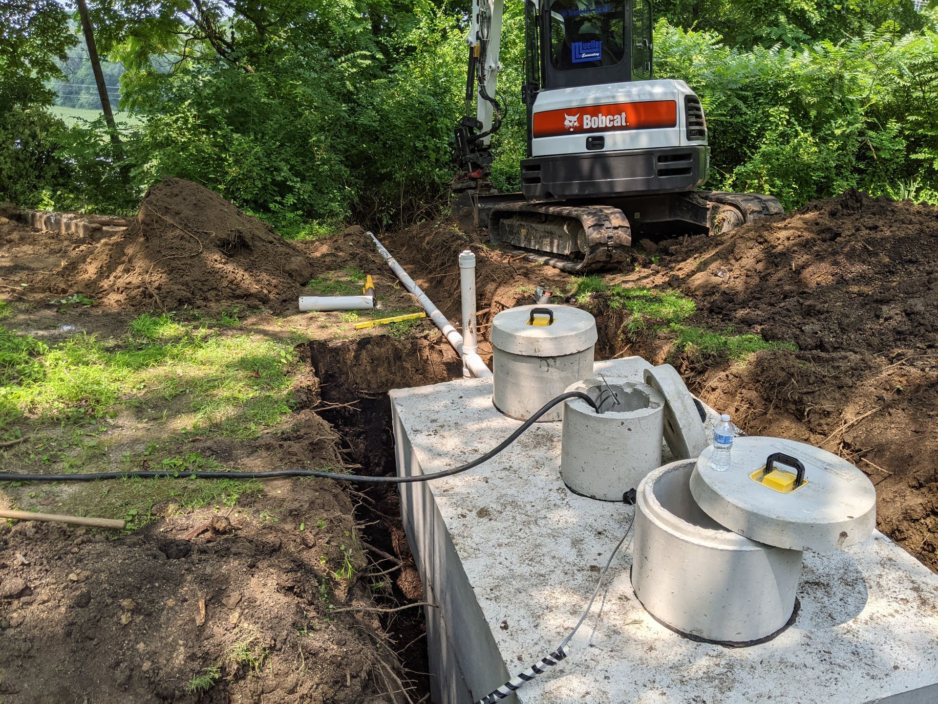 Septic Tanks – Millstadt, IL – D&S Drill