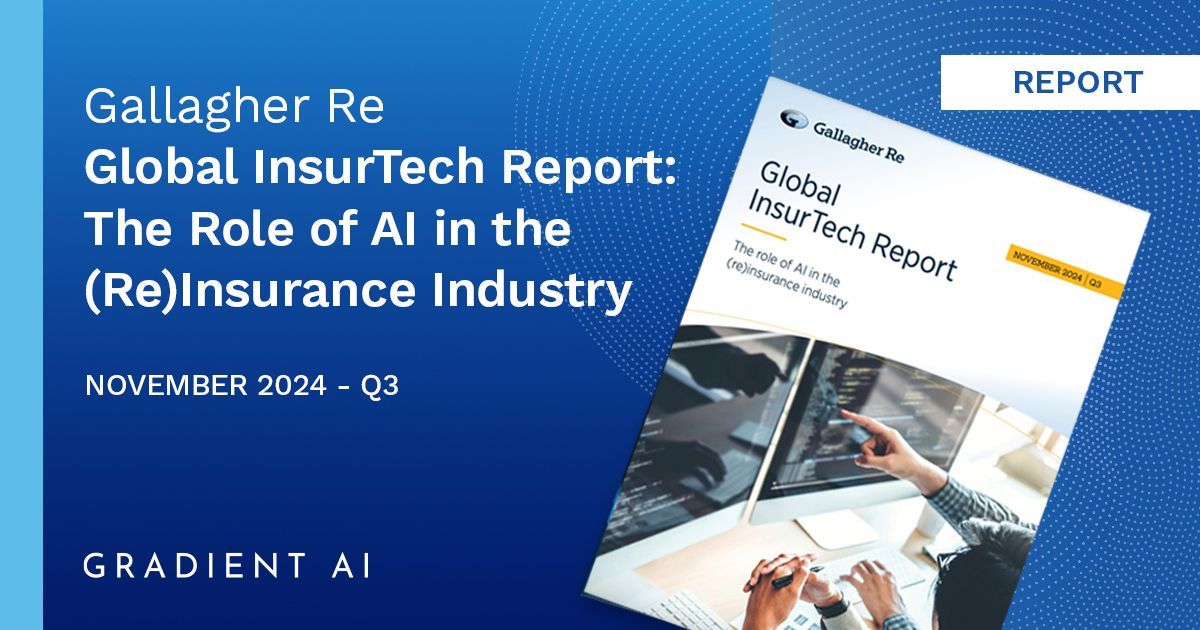 Gallagher Re's Q3 Global InsurTech Report: The Role of AI in the (Re ...
