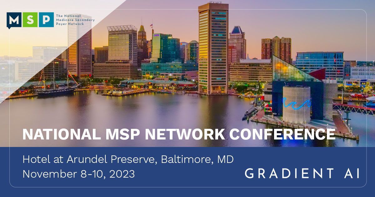 Join Gradient AI at The National MSP Network Annual Conference