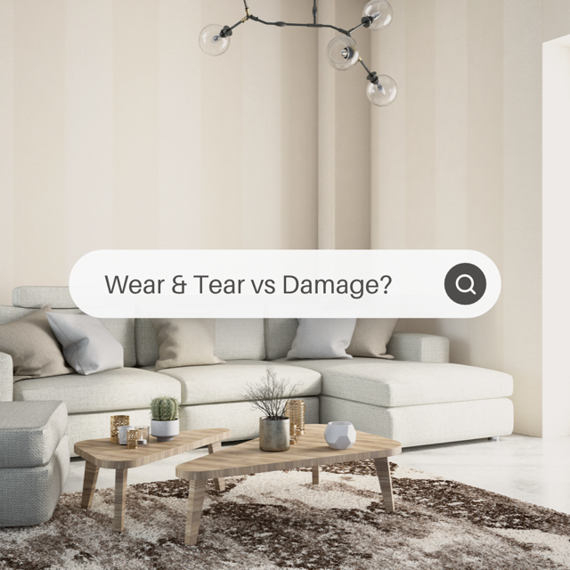 Wear & Tear Vs. Damage Wear & Tear Vs. Damage