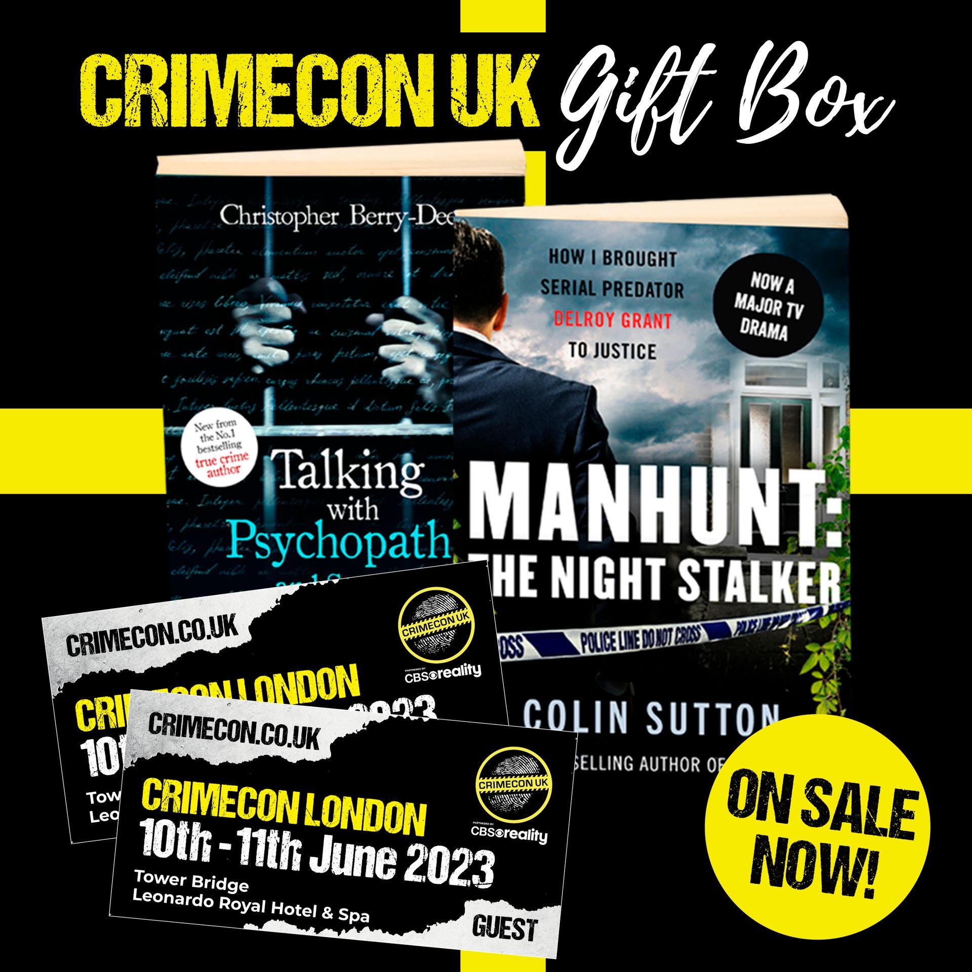 Book Now | London True Crime Event | CrimeCon UK