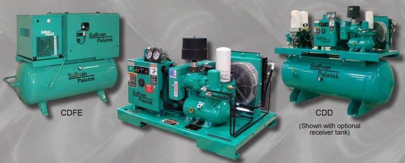 Sullivan Palatek Compressors – Industrial Sullivan Palatek Air Compressors