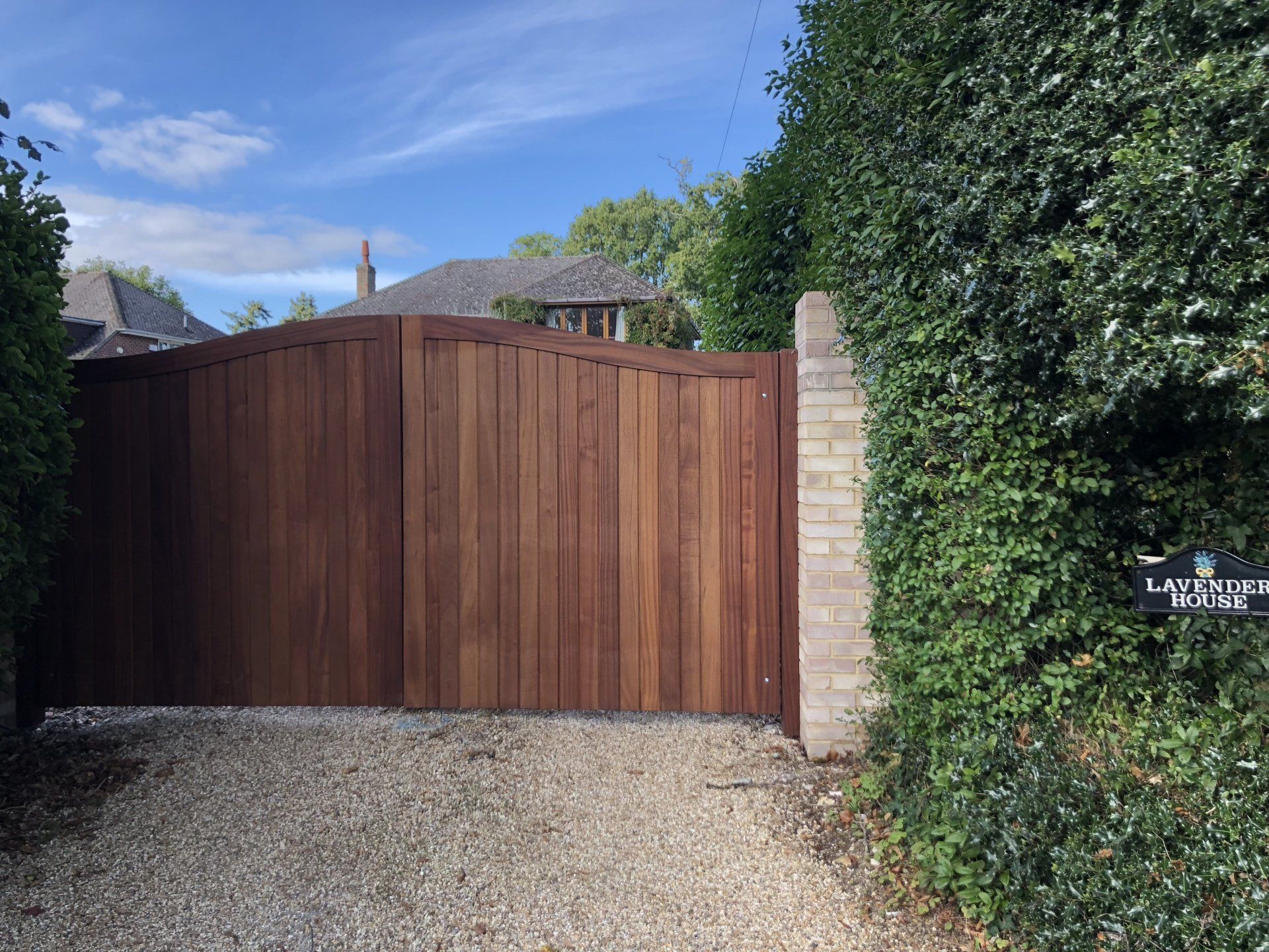Hardwood gates | Poole | Dorset