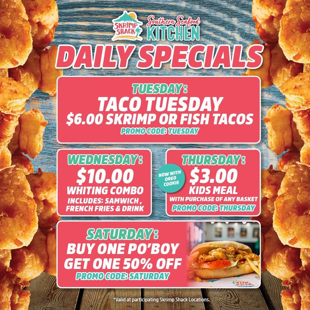 Seafood Restaurant | Skrimp Shack - It’s Skrimptious™!