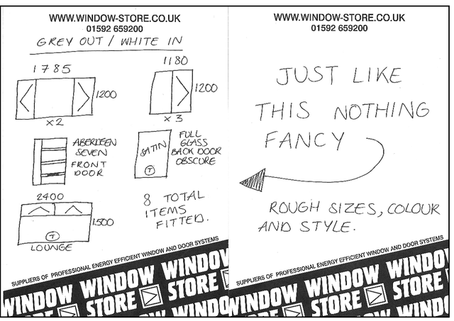 Store Window Quotes