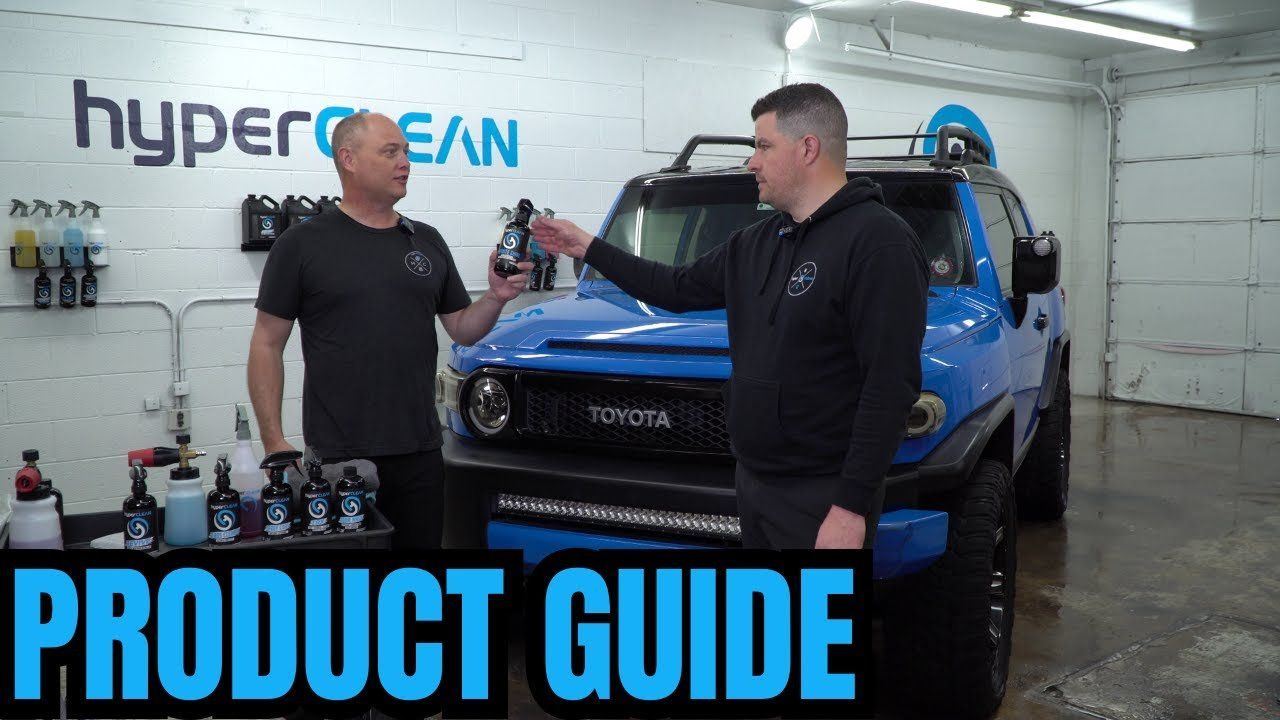 [hyperclean] 7 Must-Have Products To Detail Any Car [video]