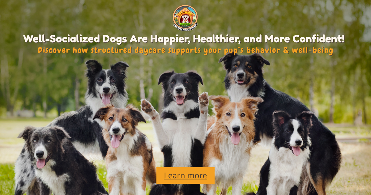 The Benefits of Socialization for Dogs (And How Daycare Helps)