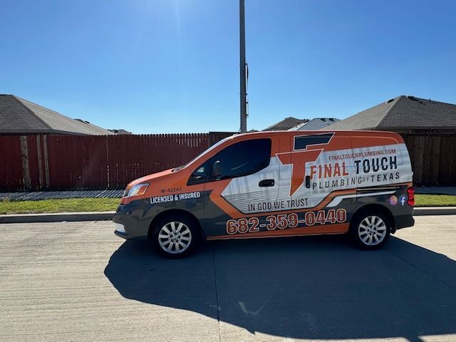 Plumber Haslet TX | Final Touch Plumbing of Texas
