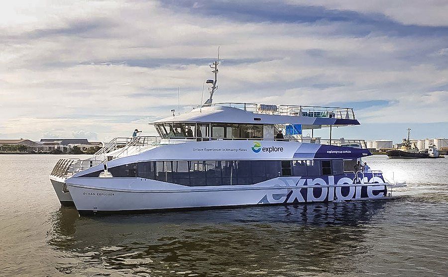 Ocean Explorer Hamilton Island Tourism Vessel With MAFI Equipment