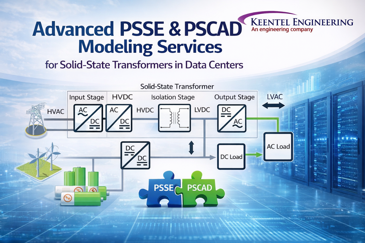 SST Modeling for Data Centers | PSSE & PSCAD Services