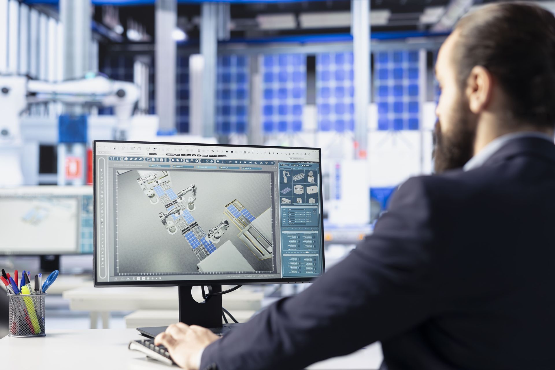 Power system simulation software