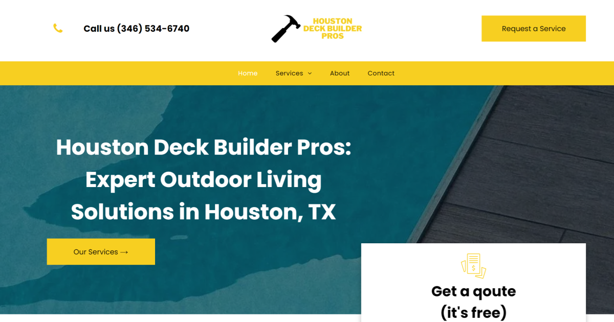 Deck Design Houston, TX | Houston Deck Builder Pros