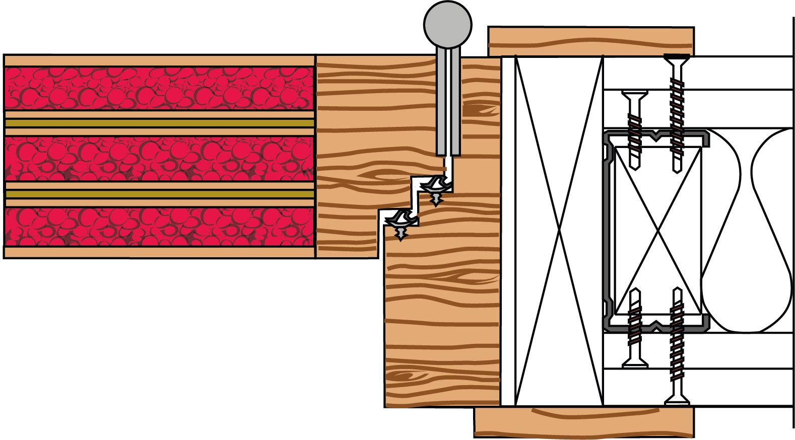 SilentDoor RW® 45T | 45dB Timber Acoustic Door