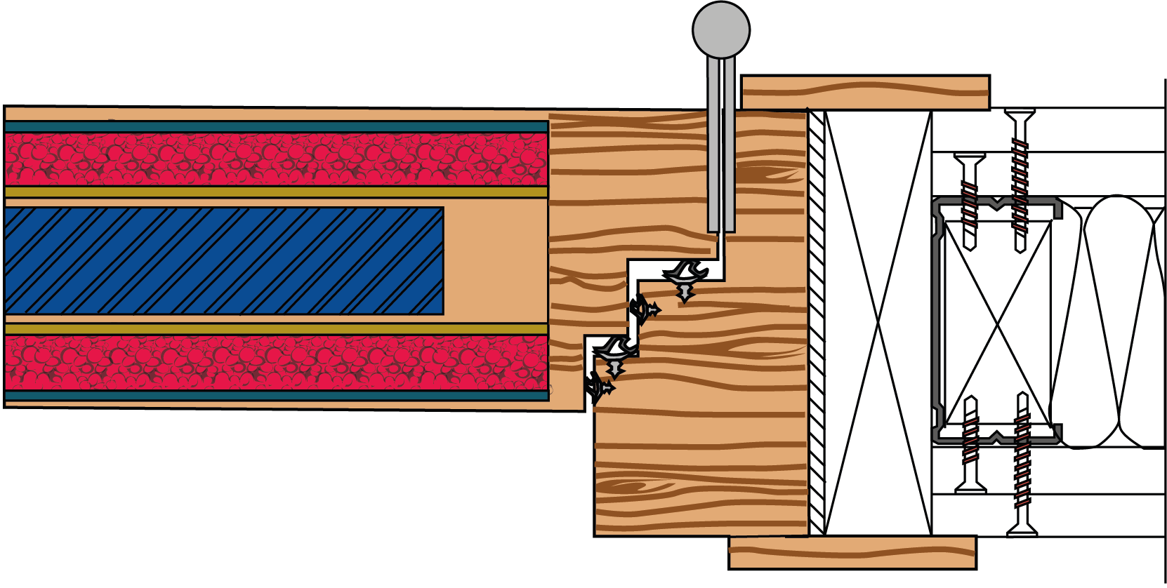 SilentDoor RW® 55T | 55dB Timber Acoustic Door