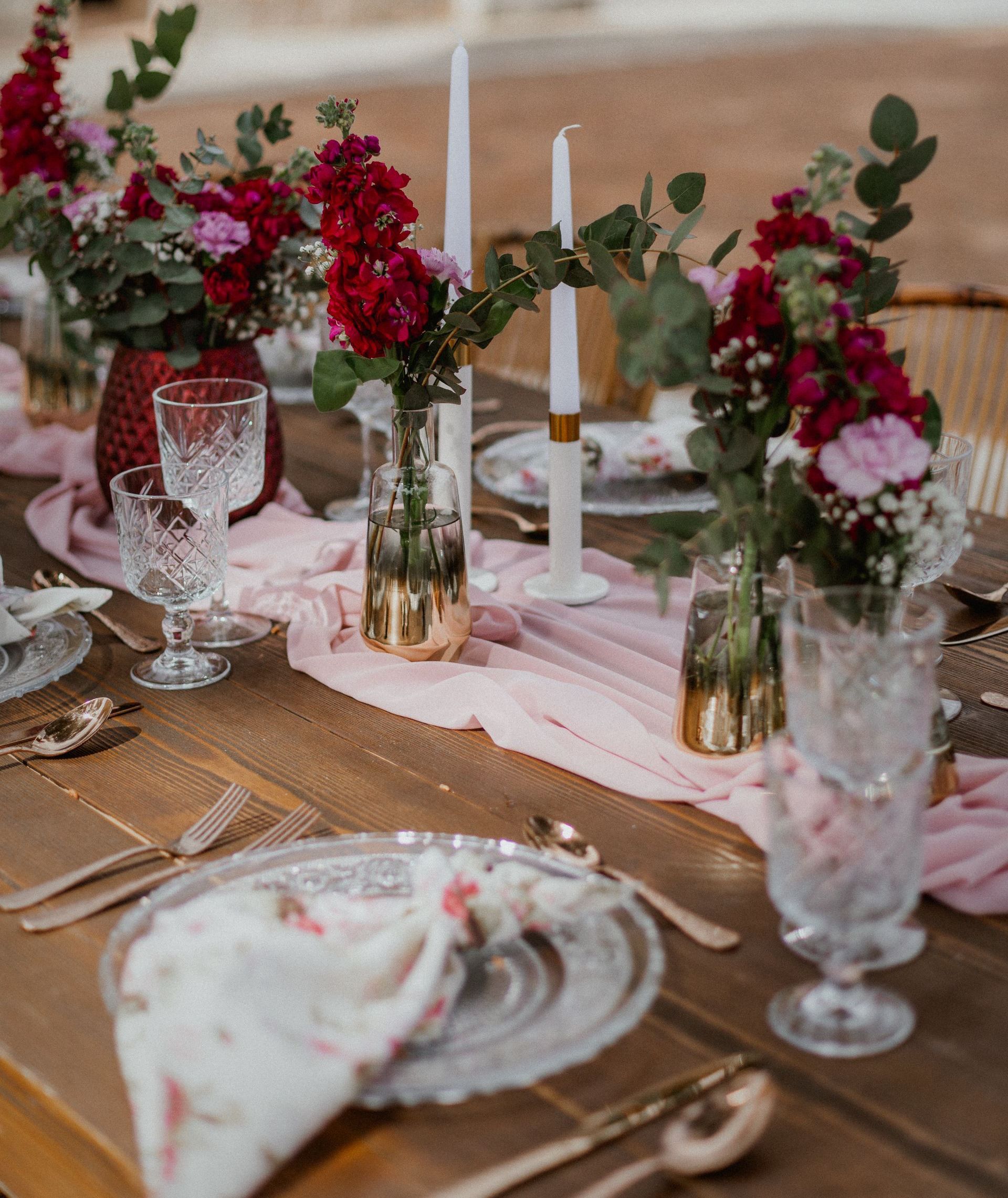 Table decoration for your wedding in Mallorca