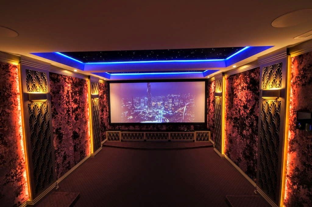 Cinema room wall tiles | The Leicester Headboard Co
