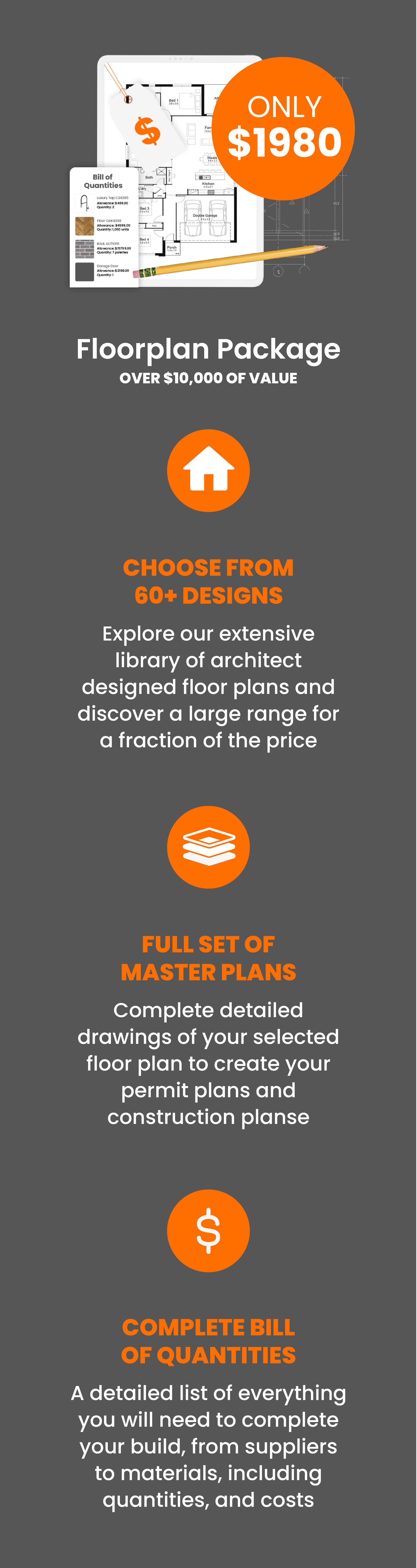 Build Buddy - Floor Plan Selection