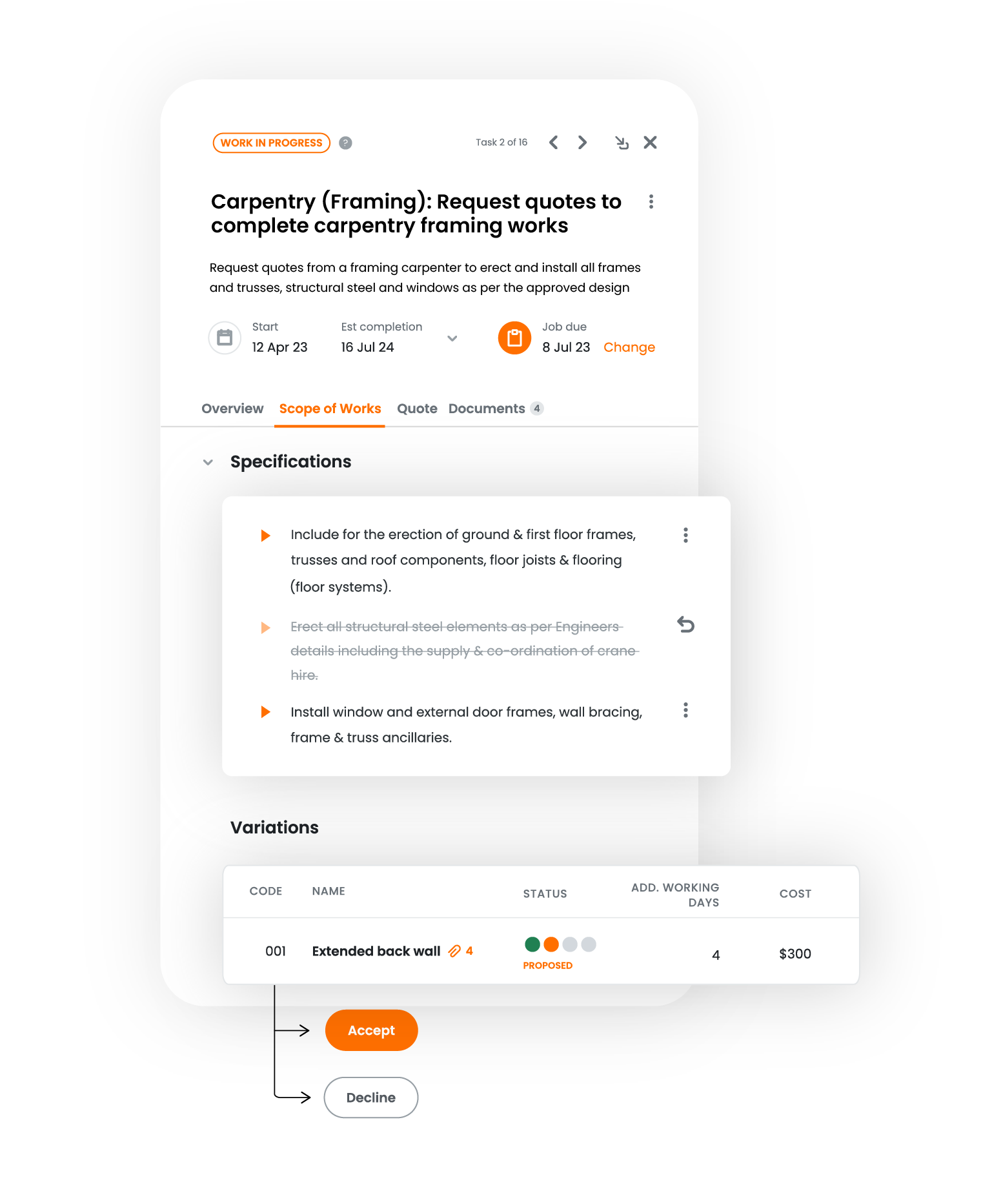 Build Buddy - Workflows & Tasks