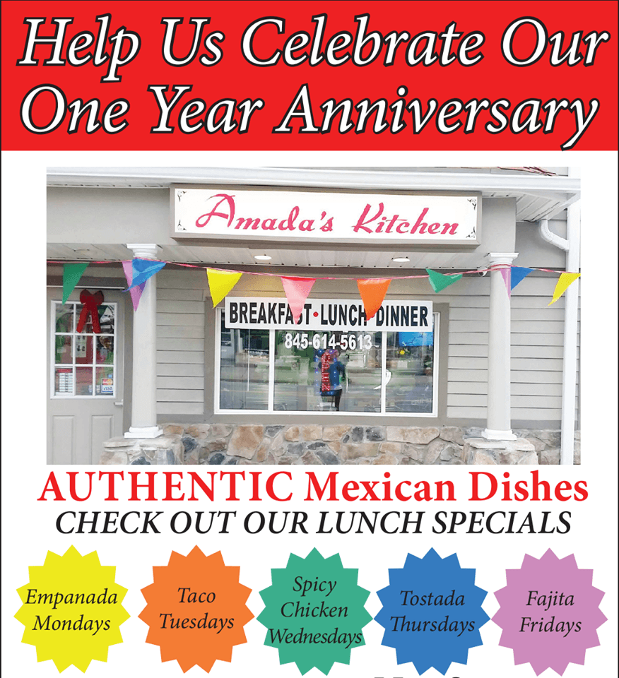 Amada's Kitchen - Washingtonville, NY - Authentic Mexican Food - 845. ...