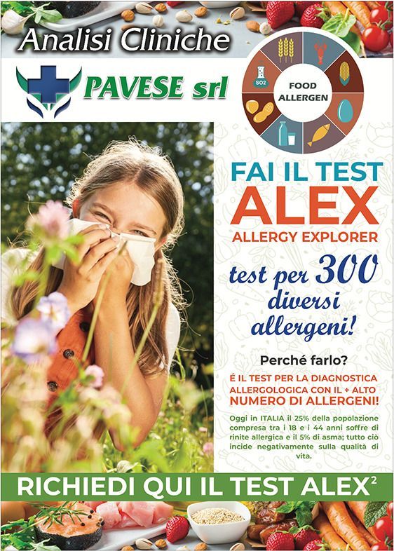 TEST ALLERGOLOGICO ALEX