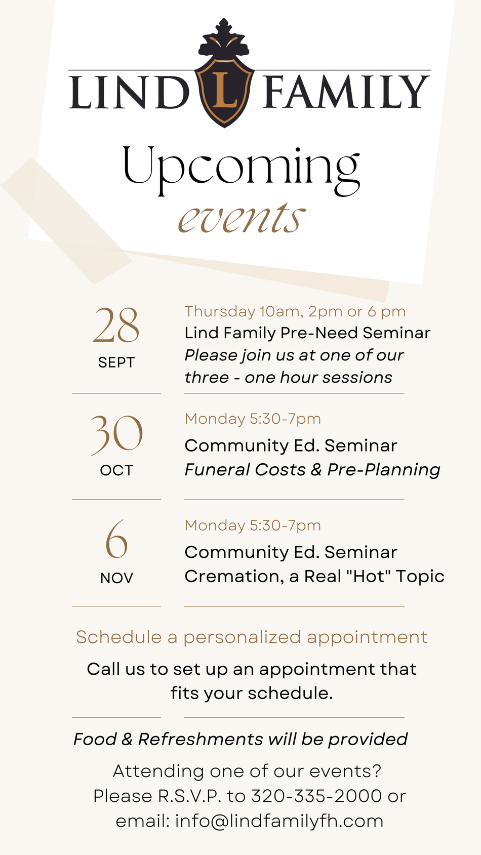 Lind Family Funeral & Cremation Services