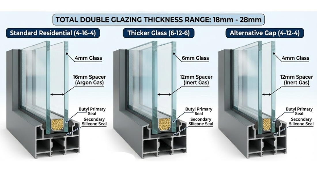 Double Glazing Thickness Explained: How Thick Is Double Glazed Glass ...