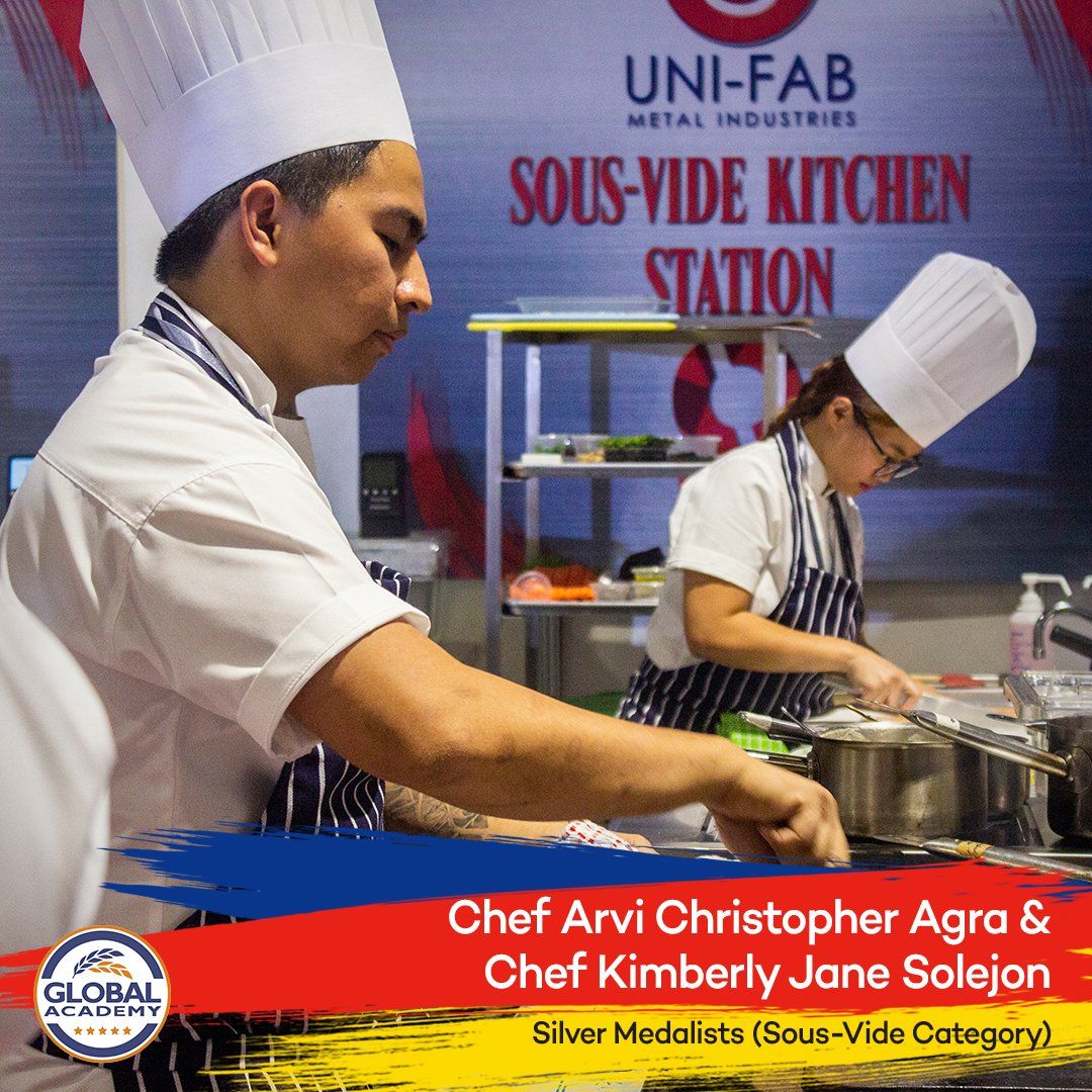 Our Global Academy Alumni PCC 2019 Winners: Chef AC Agra and Chef Kim ...