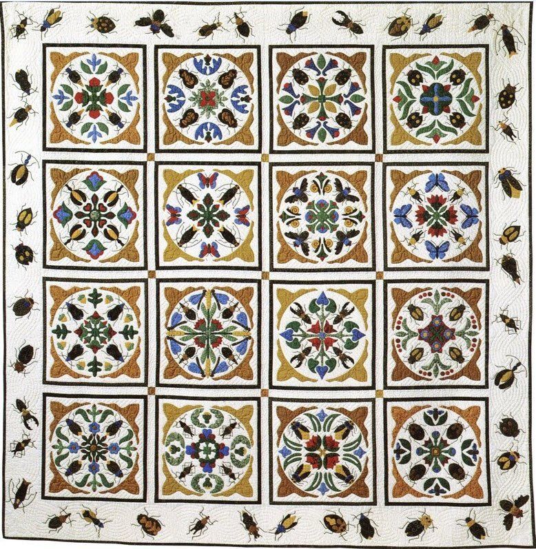 Suzanne Marshall's Quilt Portfolio Inspired by Bugs