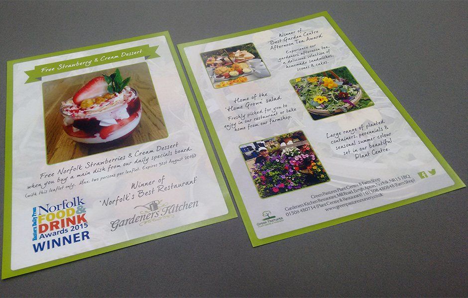 Business Leaflet Printing | Norwich Print Solutions | Norfolk