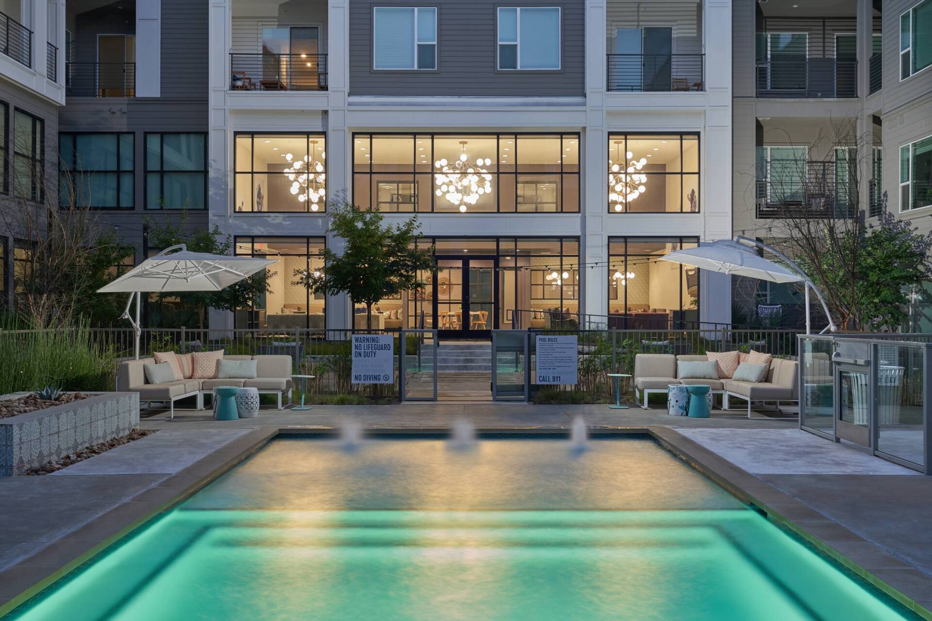 Architectural Photography for The Copeland Apartments - Austin, TX.