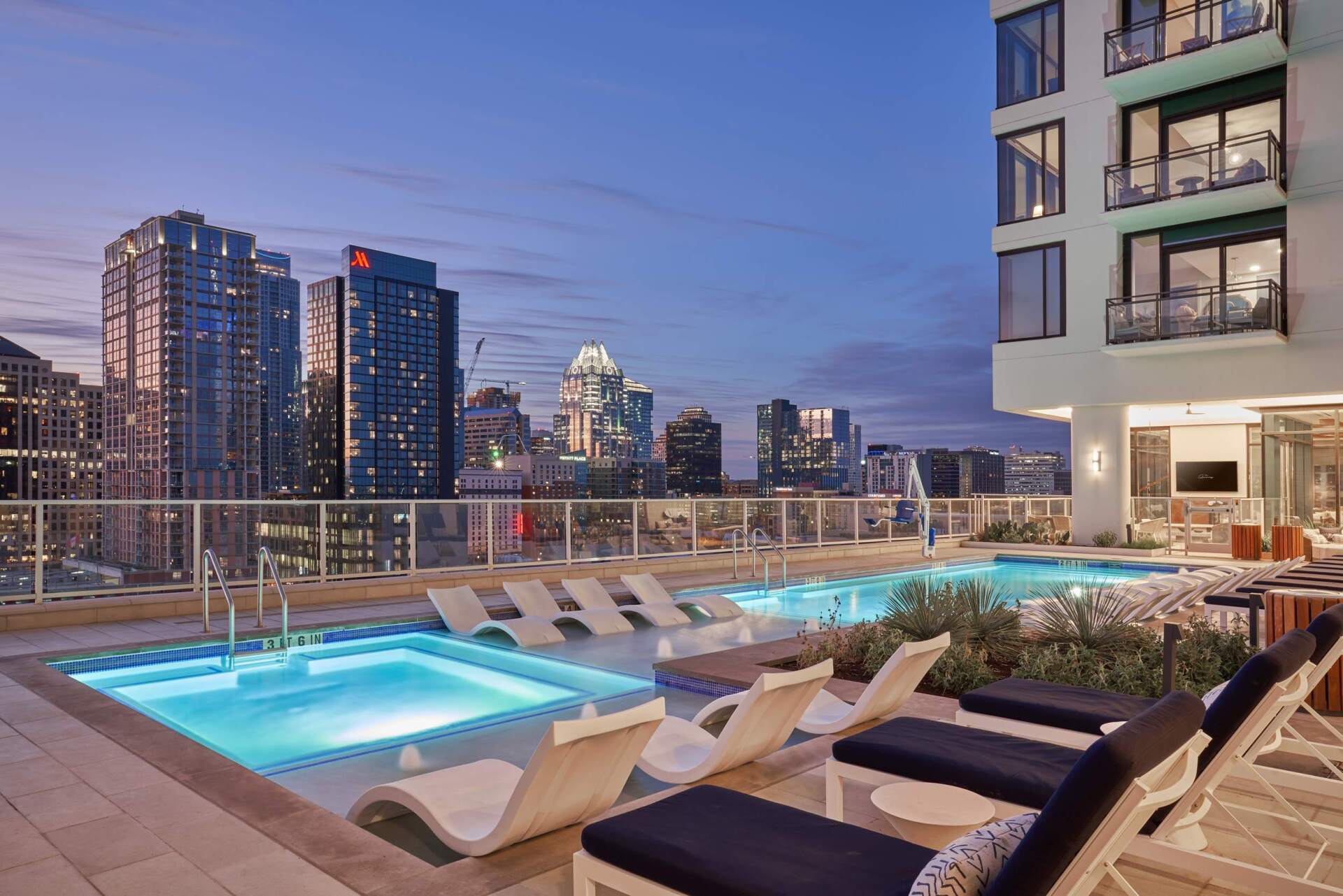 Architectural Photography for The Quincy Apartments - Austin, TX.