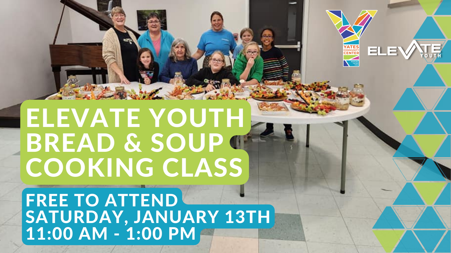 ELEVATE Youth Bread and Soup Cooking Class | YCC