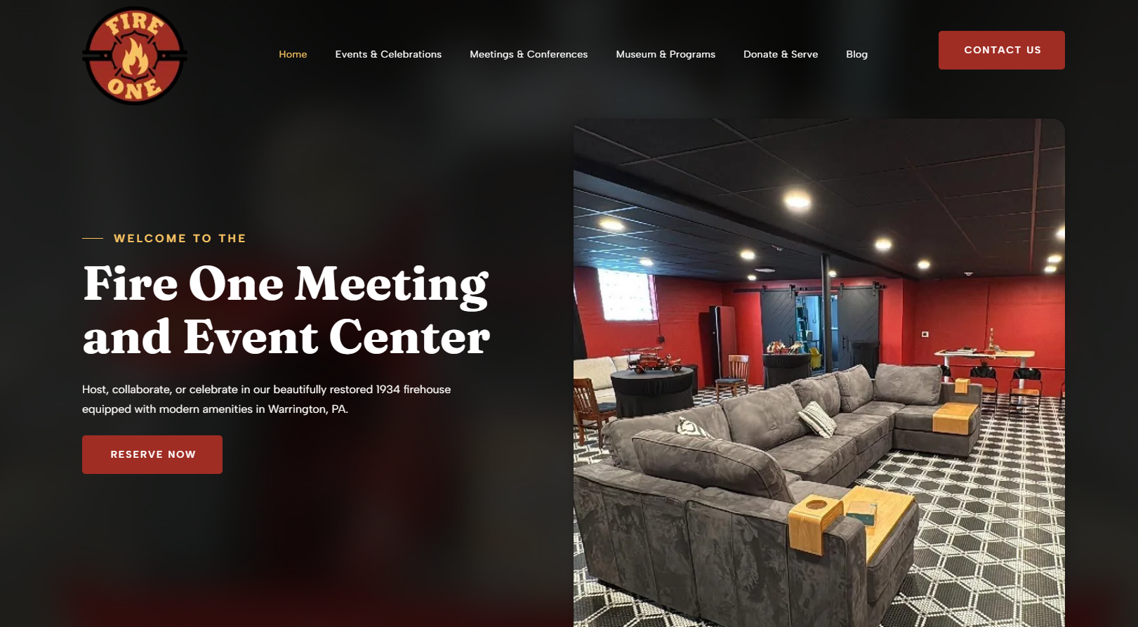 Event & Meeting Venue in Warrington, PA | The Fire One
