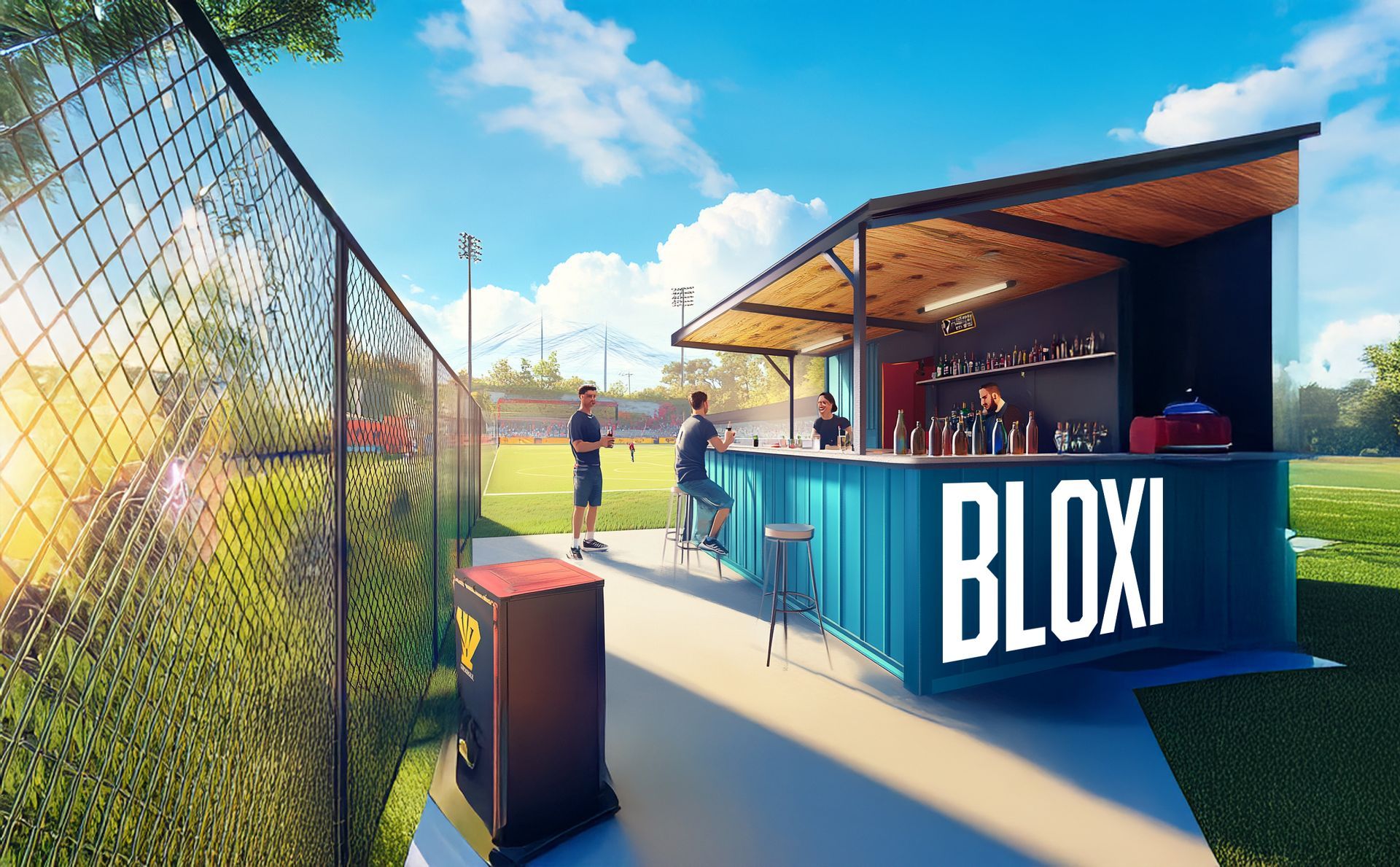 Shipping Container Conversions for Sports | Bloxi