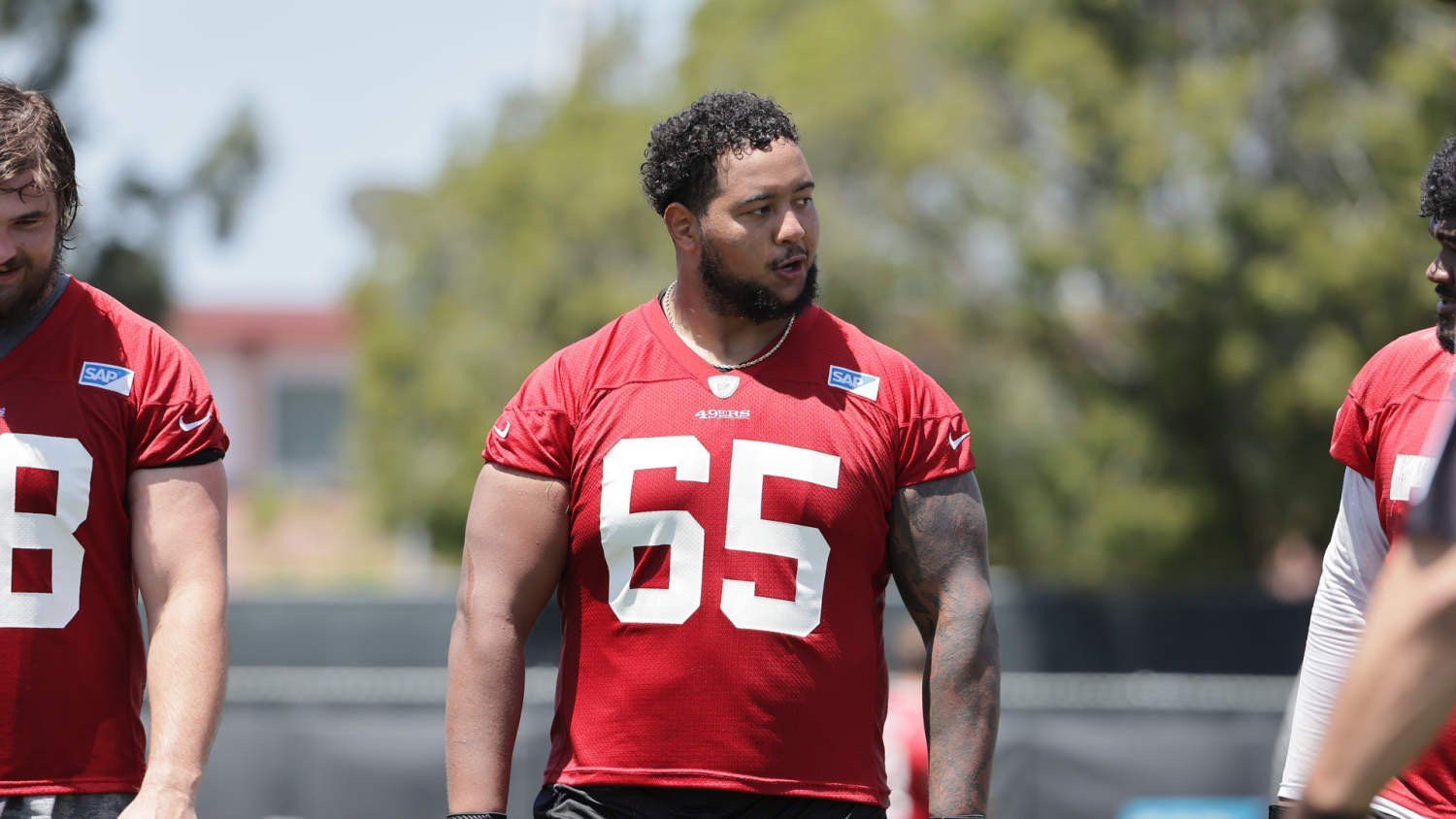 Initial takeaways of the 49ers offensive line from OTA's