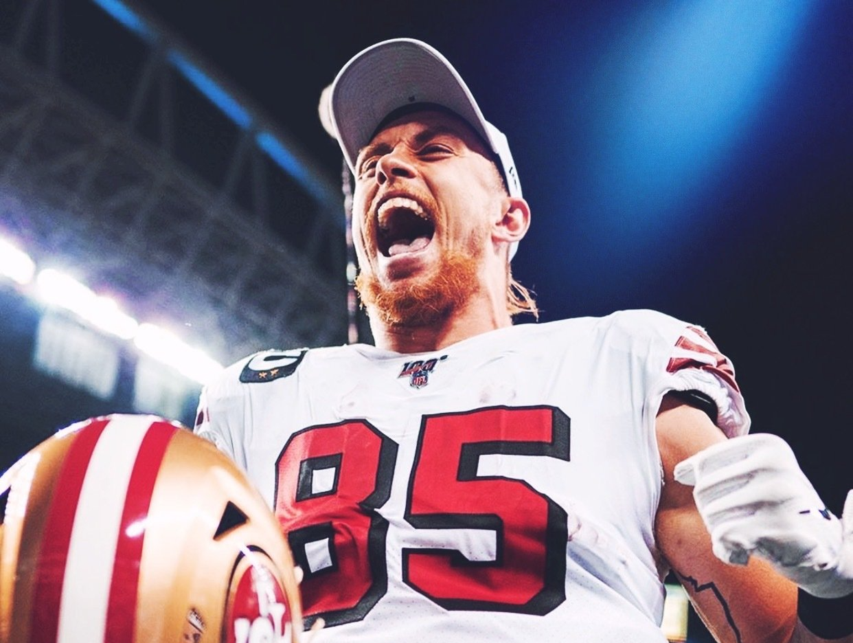 GEORGE KITTLE'S INSANE CATCH AGAINST SEATTLE!