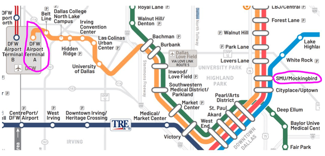 Dart Railway Map Overall Rail And Luas Map ACRA
