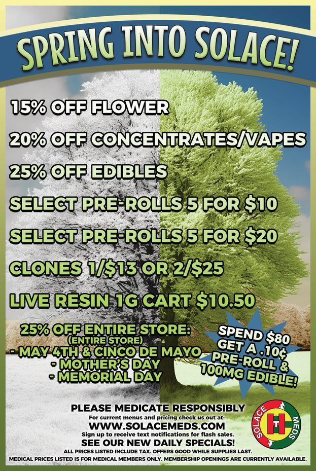 Deals & Specials | Solace Meds