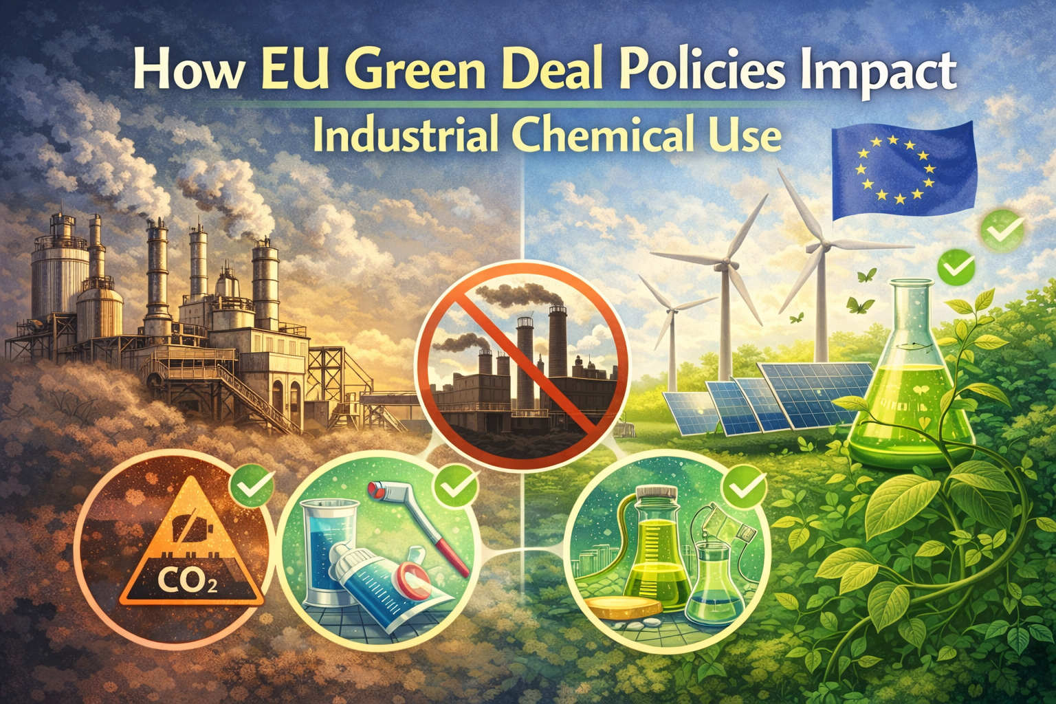 How EU Green Deal Policies Impact Industrial Chemical Use