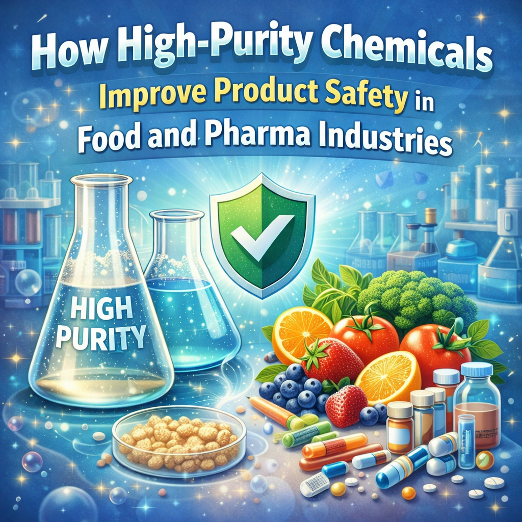 High-Purity Chemicals for Product Safety in Food and Medicines