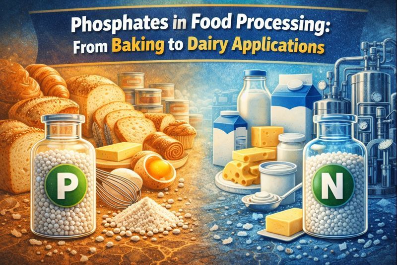 Phosphates in Food Processing: From Baking to Dairy Applications