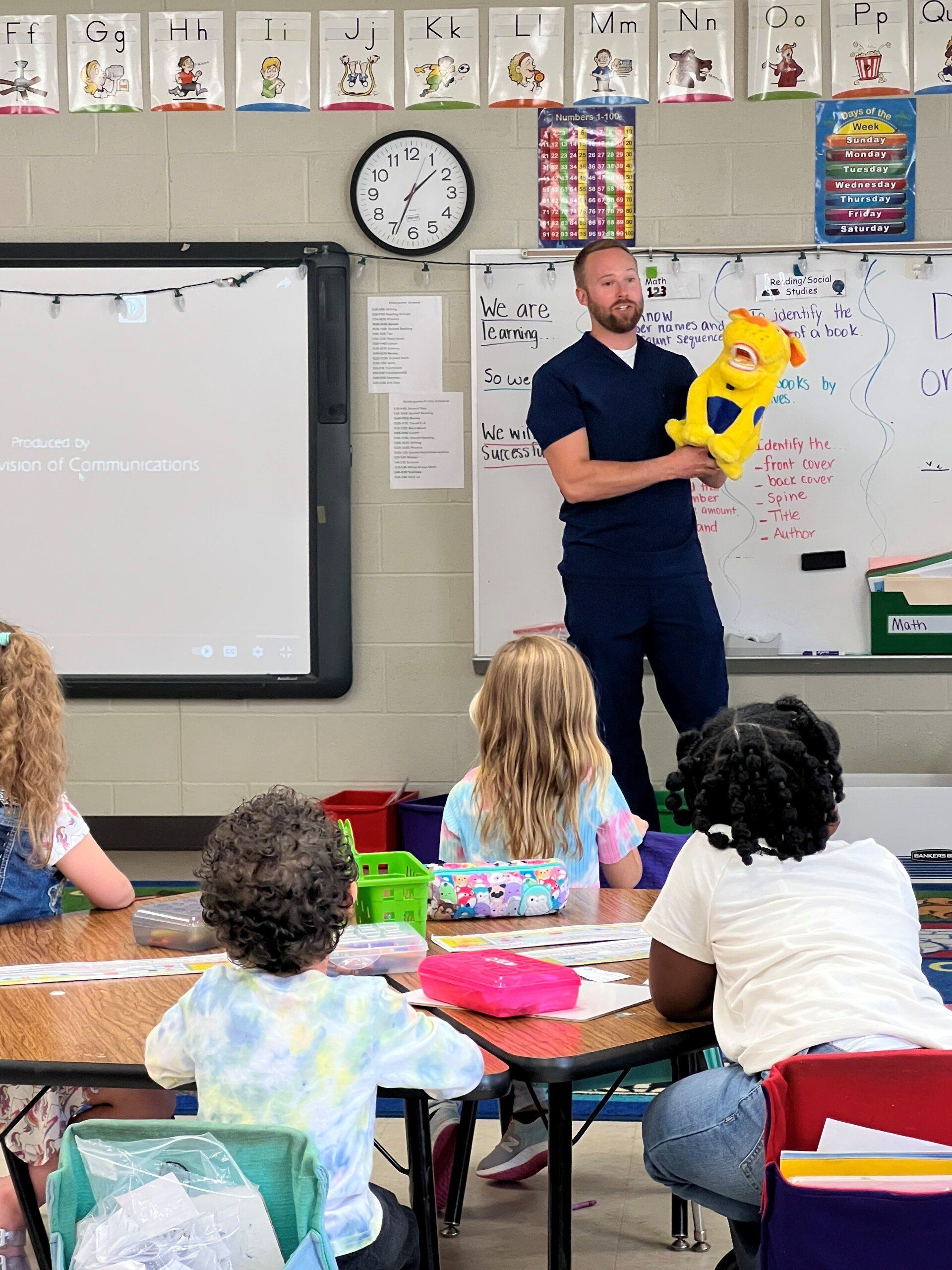 Teaching Proper Brushing and Flossing to Students at McCarter ...