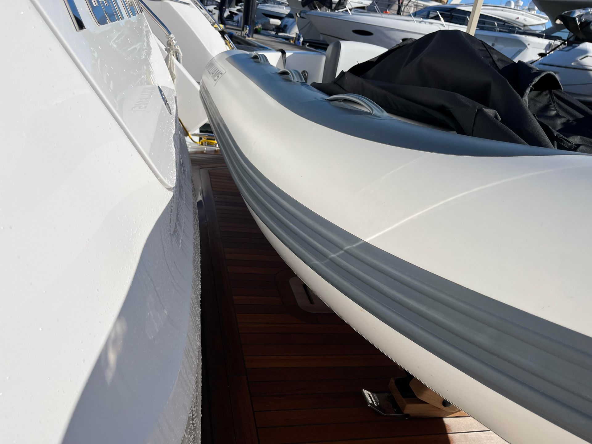 Princess Yachts Tender Chocks | Landau UK Solutions