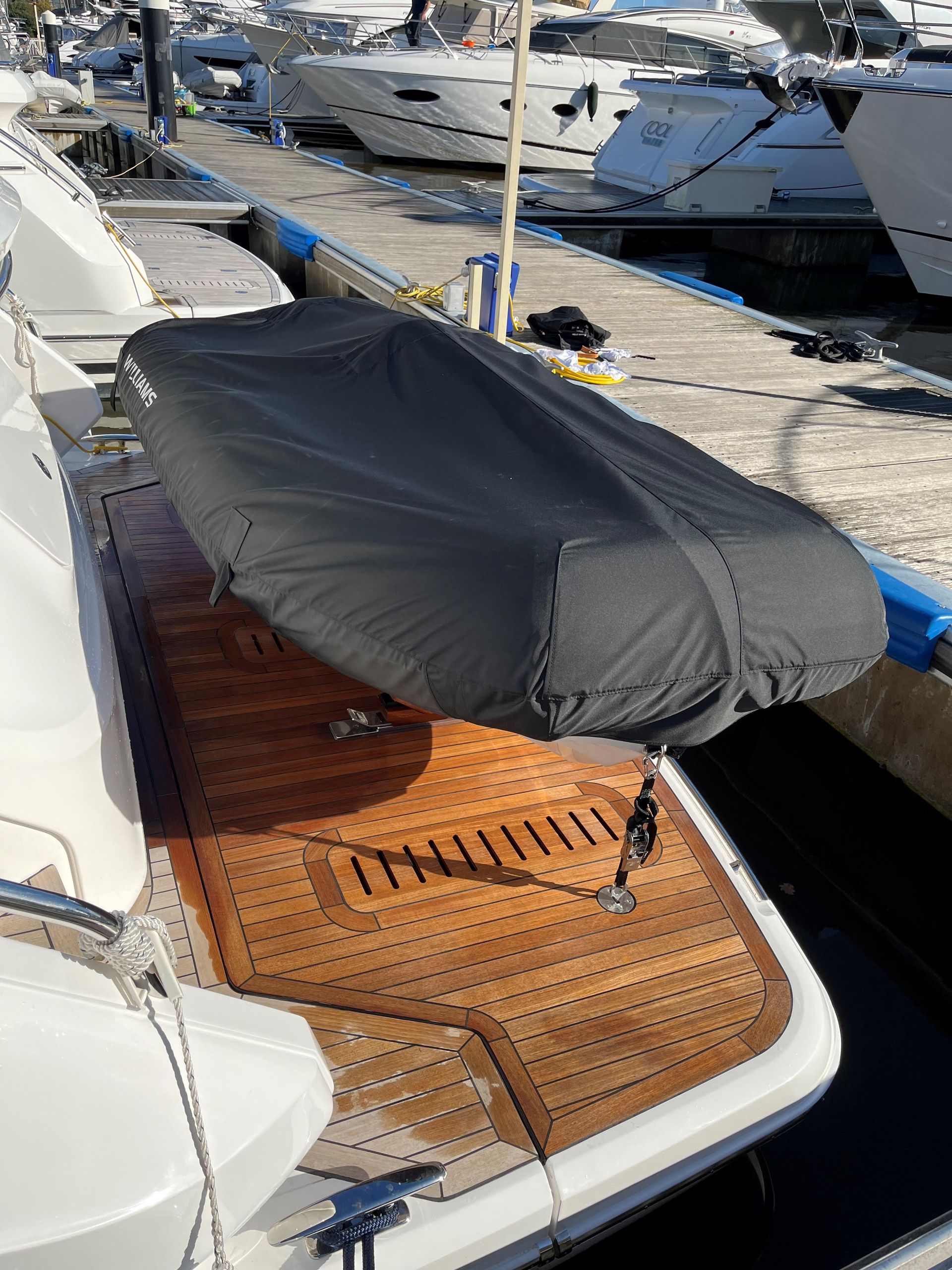 Princess Yachts Tender Chocks | Landau UK Solutions