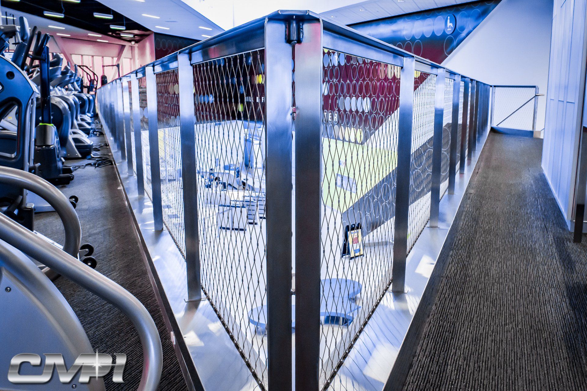 MSU Bill Foster Rec Center | Stainless Bollards & Guardrail