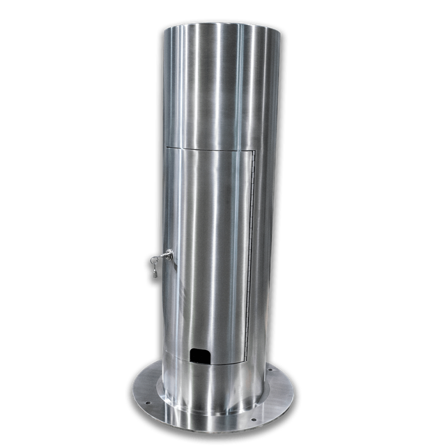 Stainless Steel Bollard Sleeve Bollard Stainless Steel Removable