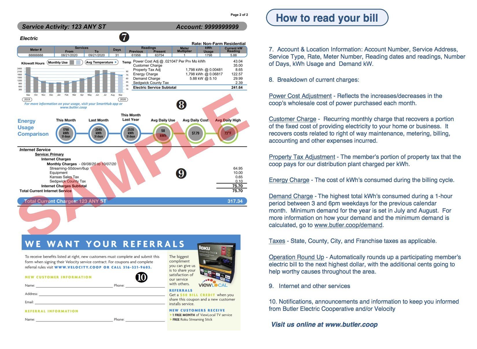 How To Read Your Bill