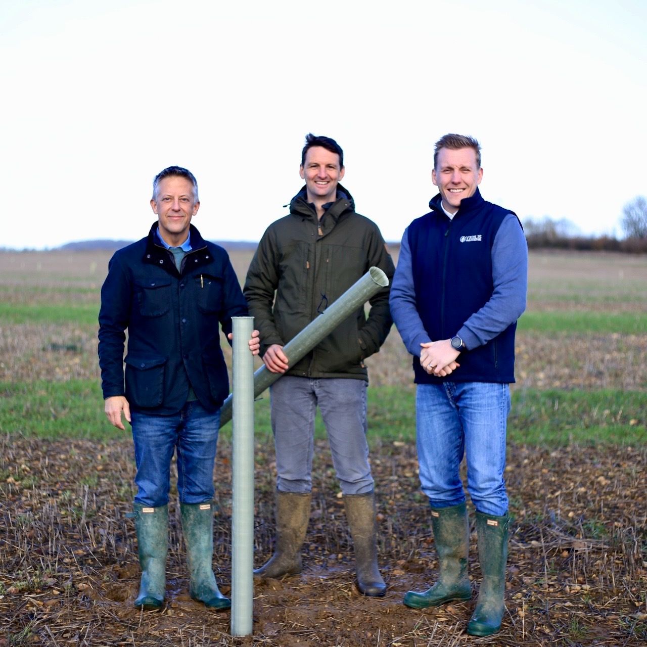 Spains Hall Estate trials biodegradable tree shelters